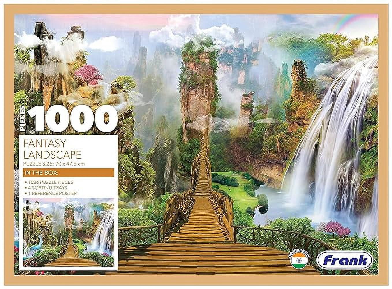 Frank Fantasy Landscape 1000 Piece Jigsaw Puzzle - Challenging 1000 ...