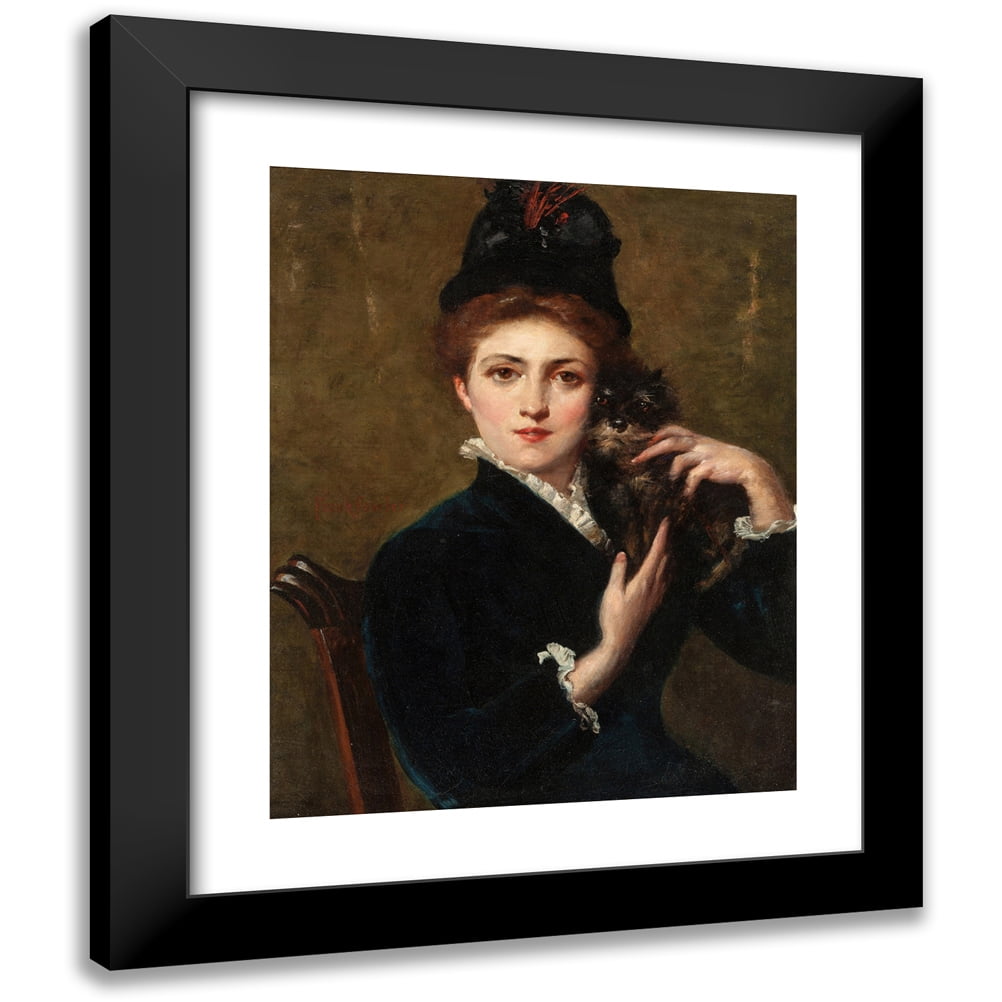 Frank Fowler 12x14 Black Modern Framed Museum Art Print Titled - Two ...