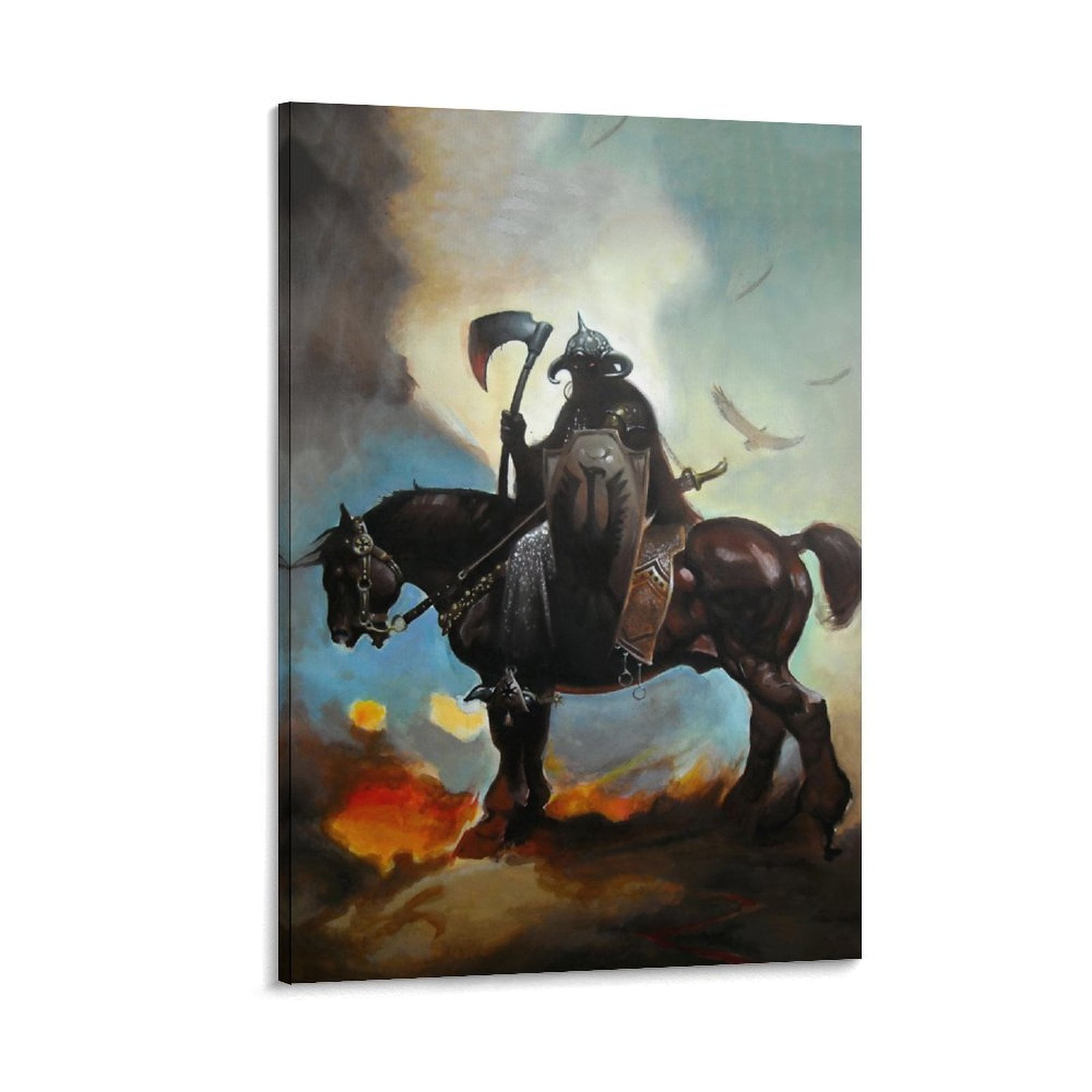 Frank Frazetta Art Poster The Dealer by Frank Frazetta Prints Wall Art ...