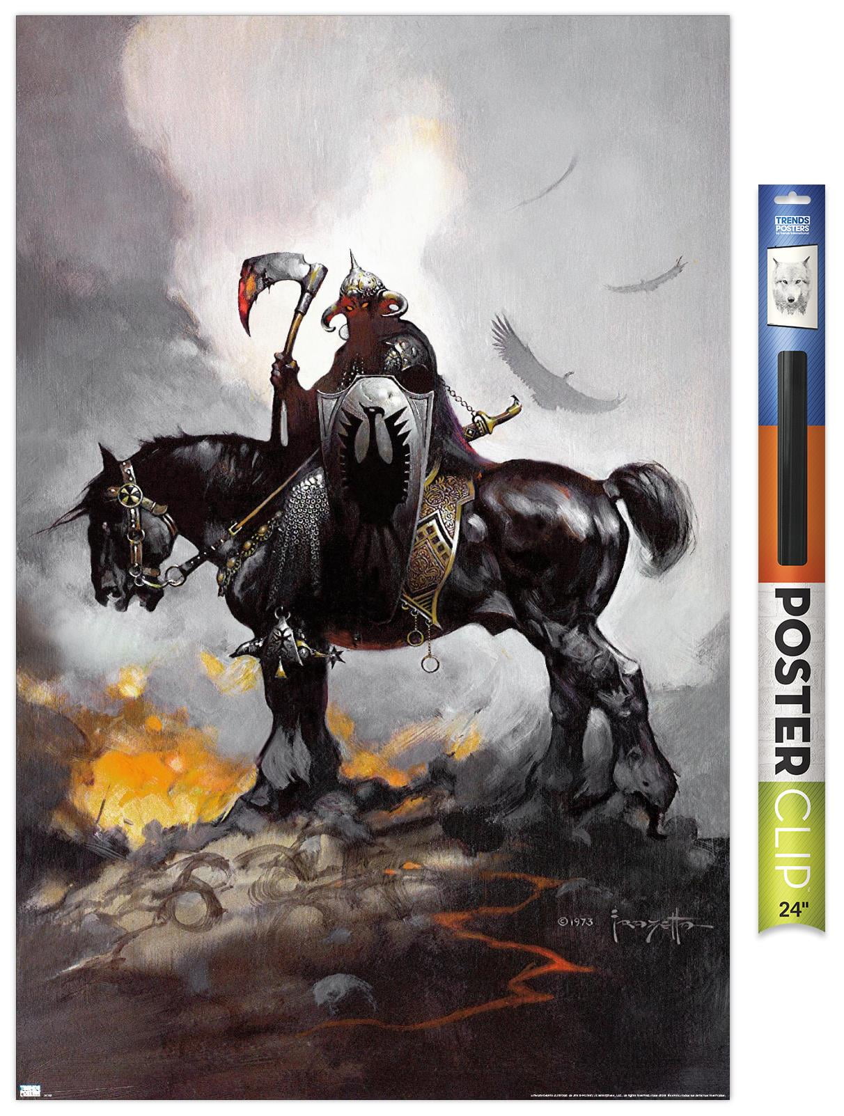 Frank Frazetta - Death Dealer 1 Wall Poster, 22.375" x 34" - Walmart.com