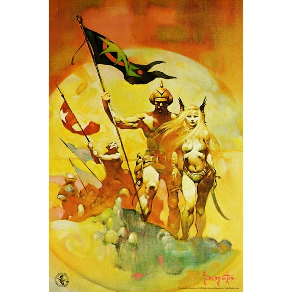 Frank Frazetta Barbarian