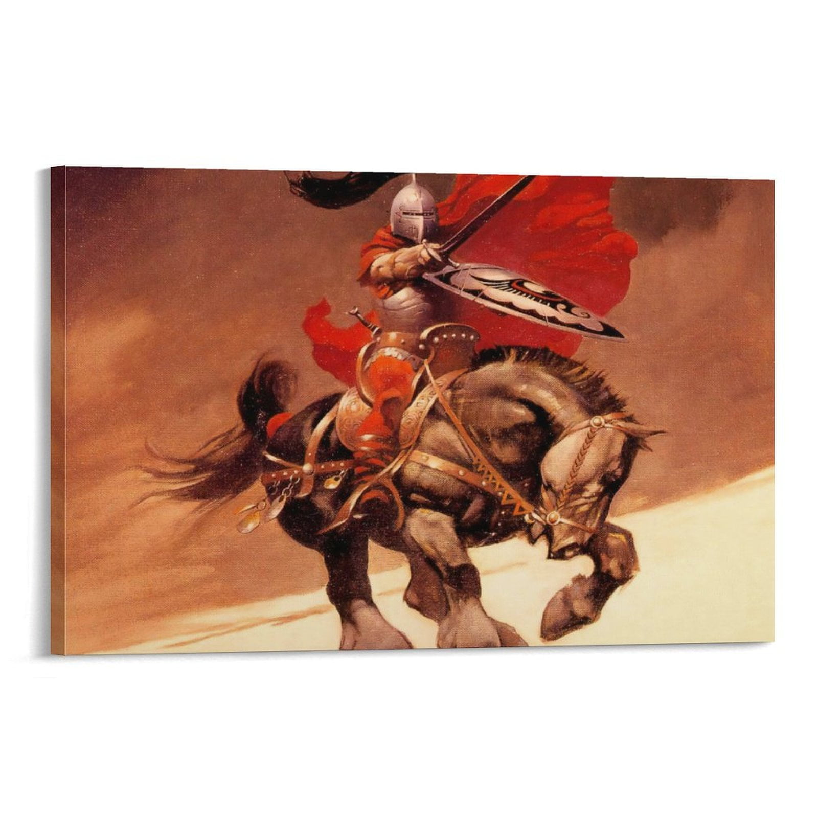 Frank Frazetta Painting Poster Home Decor Poster Wall Art Hanging ...