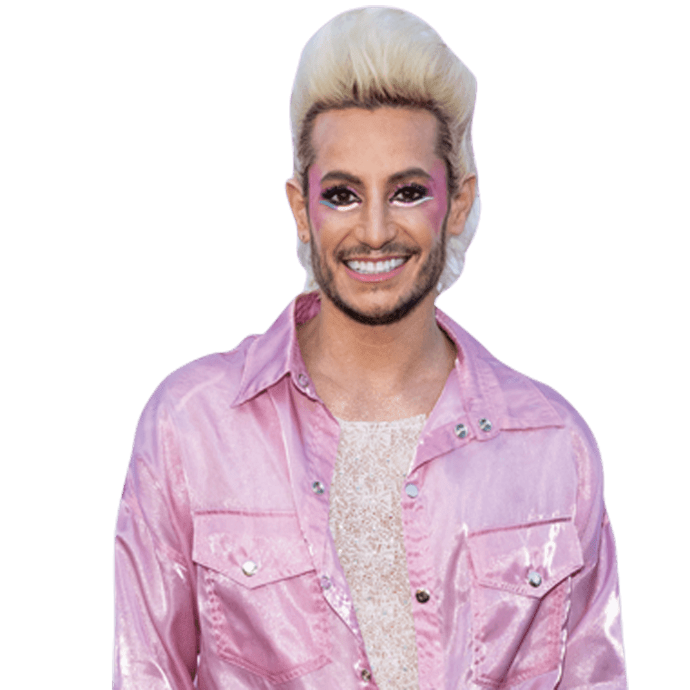 Frank Grande Marchione (Pink Outfit) Half Body Buddy Cutout - Walmart.com