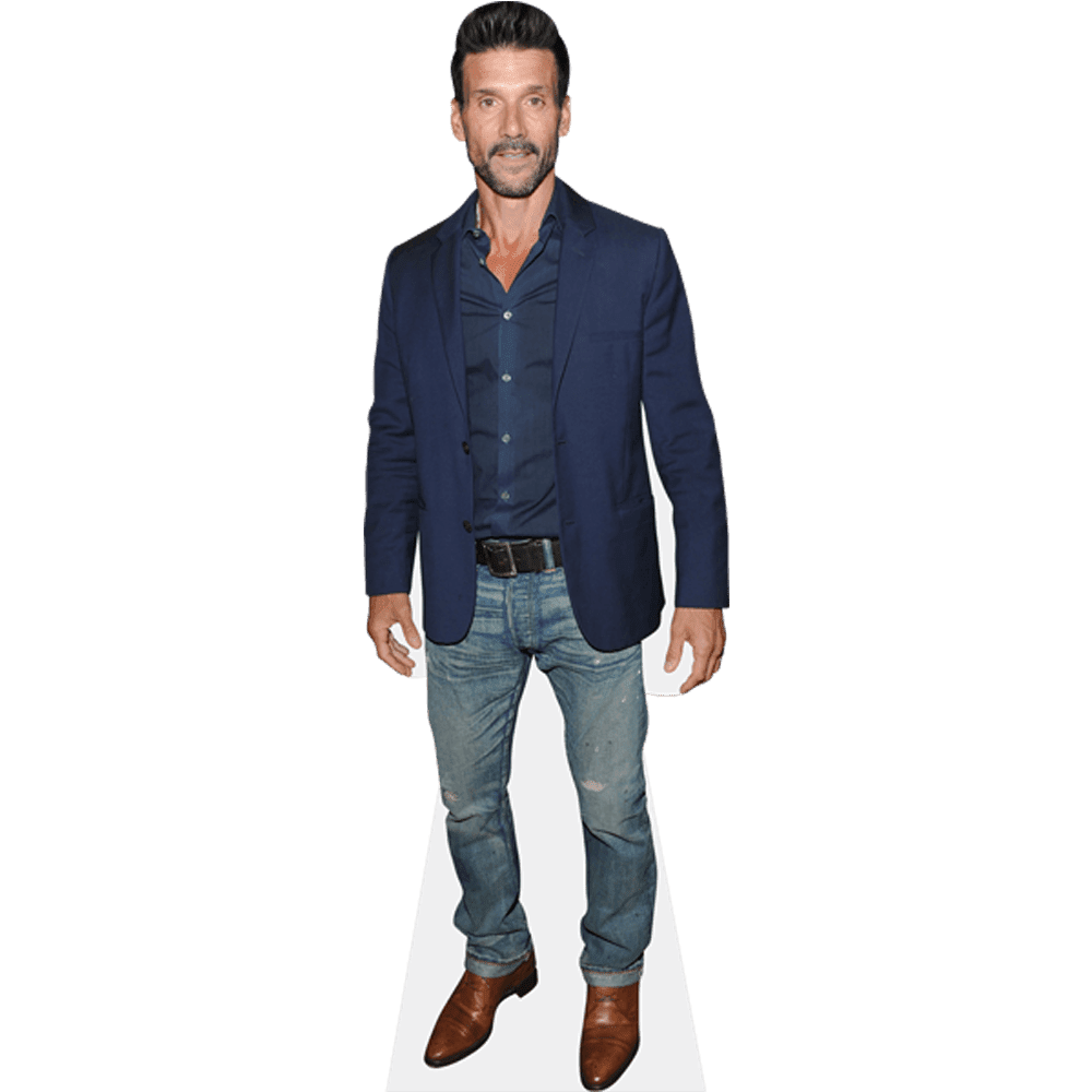 Frank Grillo Blue Blazer Mini Cardboard Cutout Standee