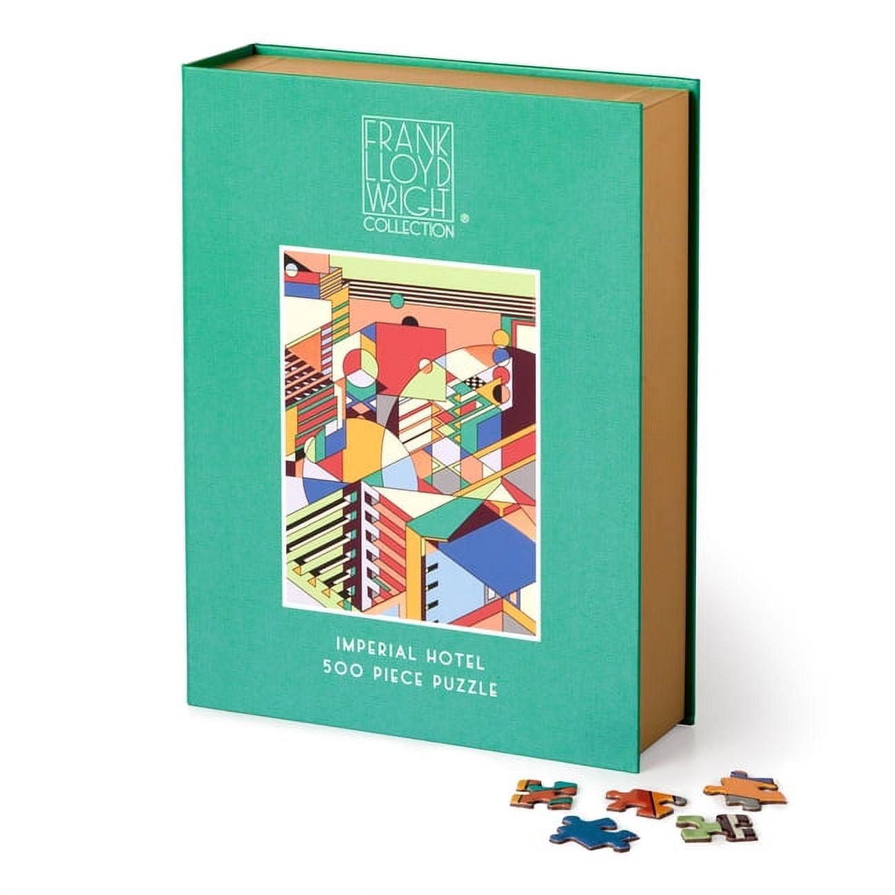 Frank Lloyd Wright Imperial Hotel 500 Piece Book Puzzle (Jigsaw ...