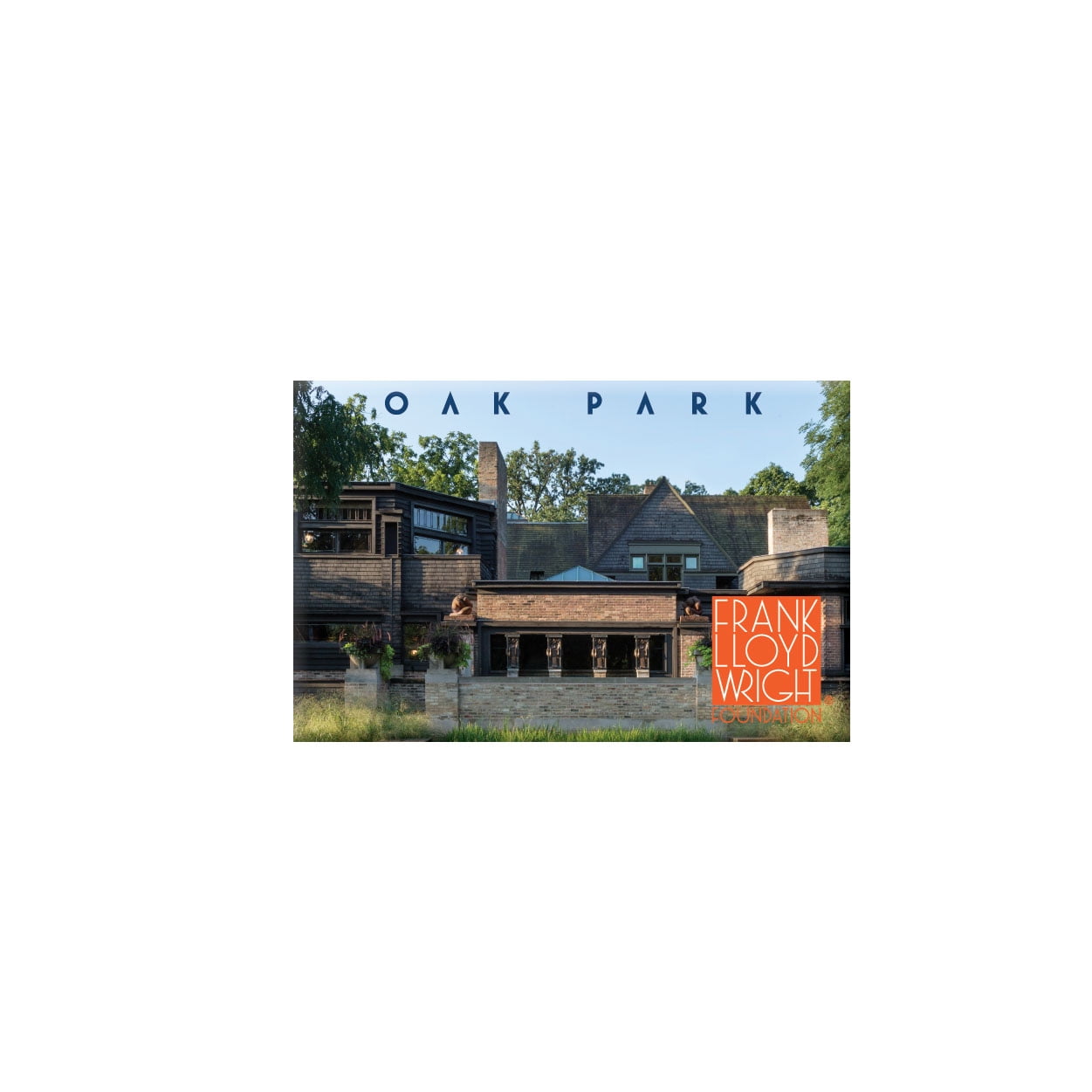 Frank Lloyd Wright Oak Park Magnet - Walmart.com