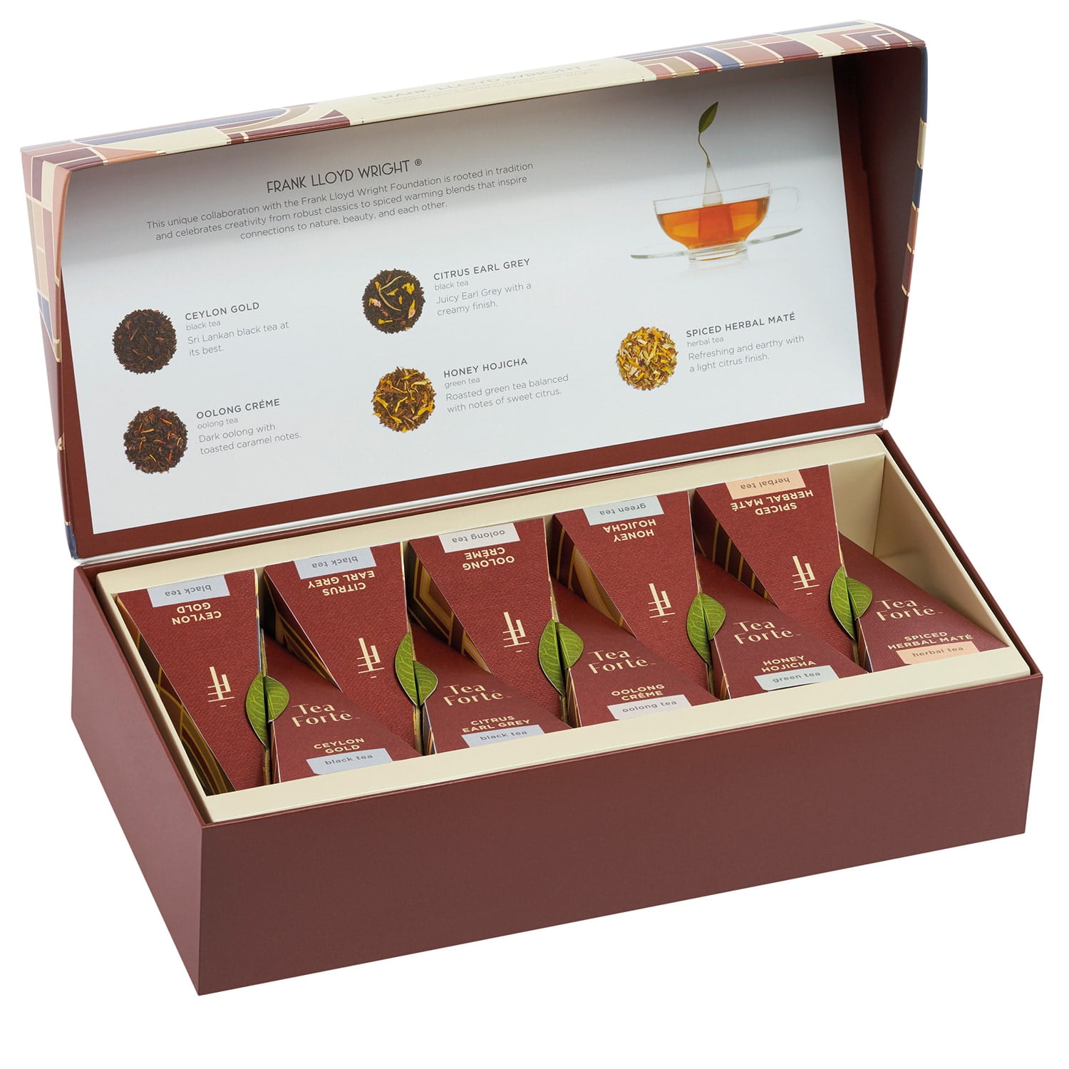 Frank Lloyd Wright Tea Petite Presentation Box - Walmart.com