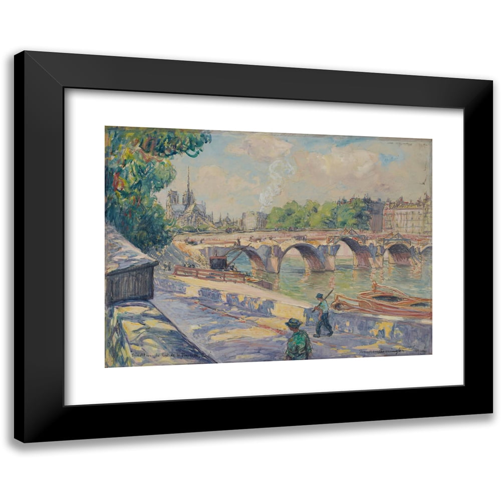 Frank Milton Armington 18x14 Black Modern Framed Museum Art Print ...