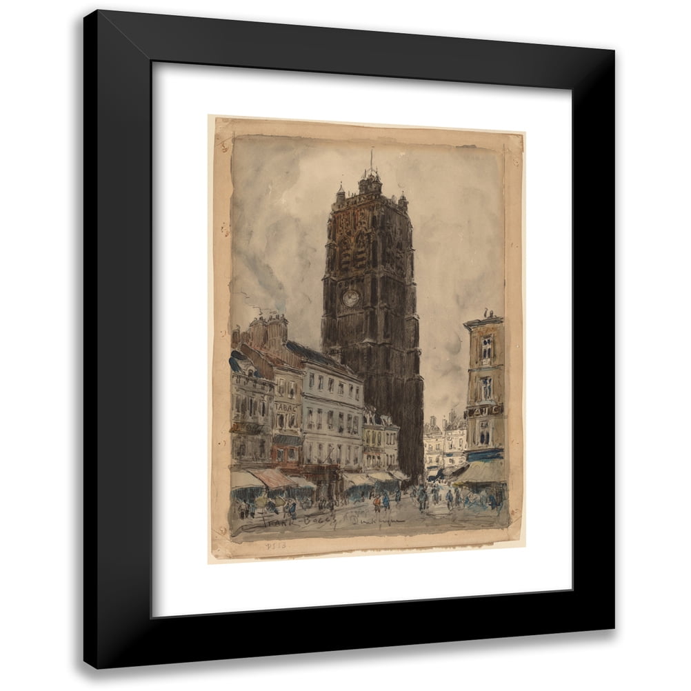 Frank Myers Boggs 11x14 Black Modern Framed Museum Art Print Titled ...