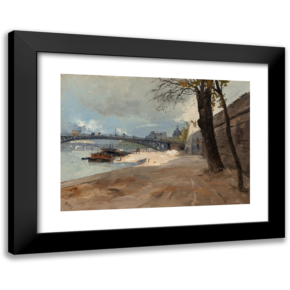 Frank Myers Boggs 18x14 Black Modern Framed Museum Art Print Titled - A ...