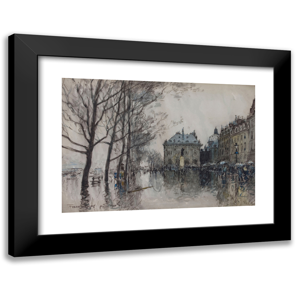 Frank Myers Boggs 24x18 Black Modern Framed Museum Art Print Titled ...