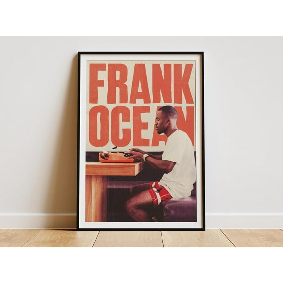 Frank Ocean Album Poster – Minimalist Music Wall Art Size 24x36 ...