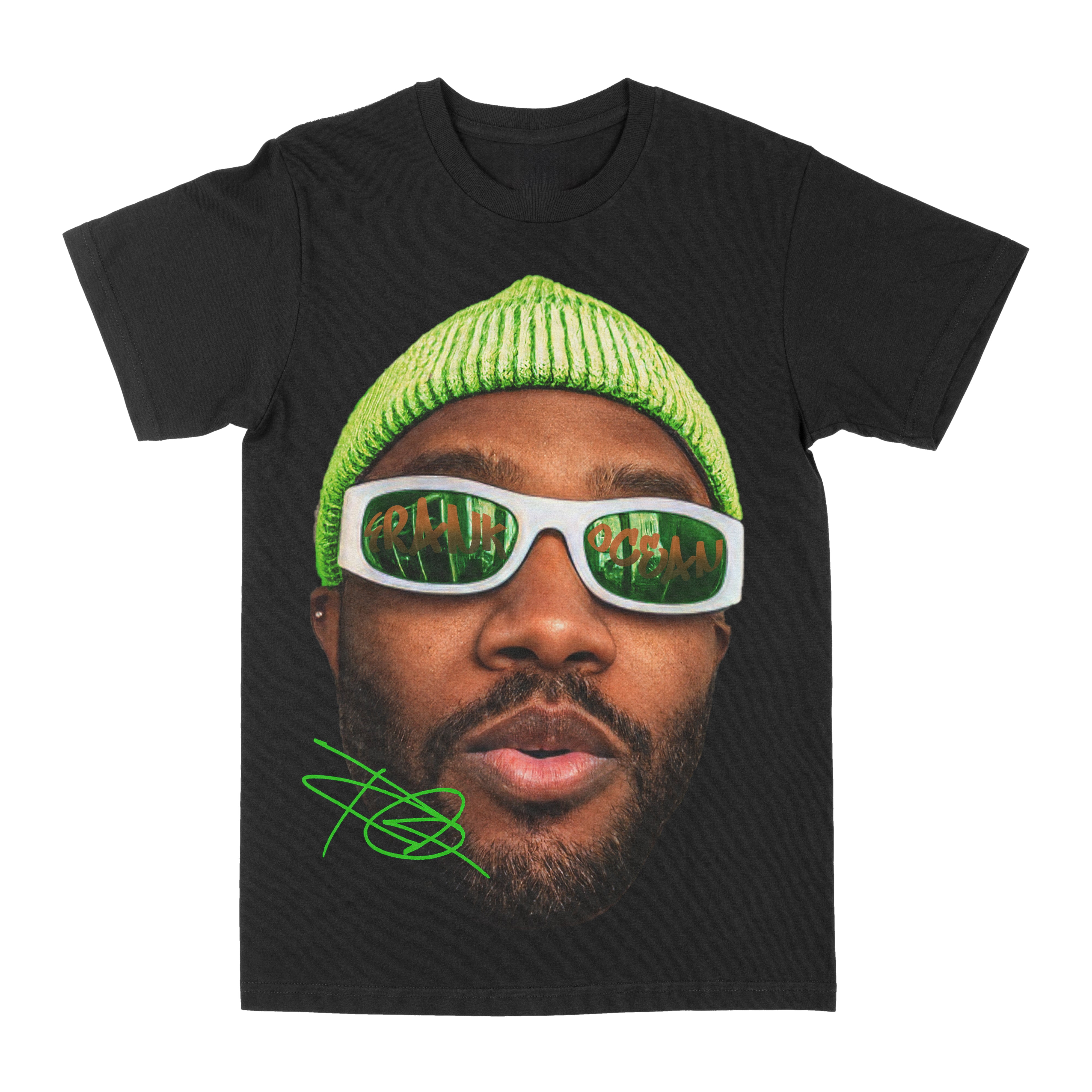 Frank Ocean Big Face Beanie Graphic Tee T Shirt Unisex, Color: Maroon ...
