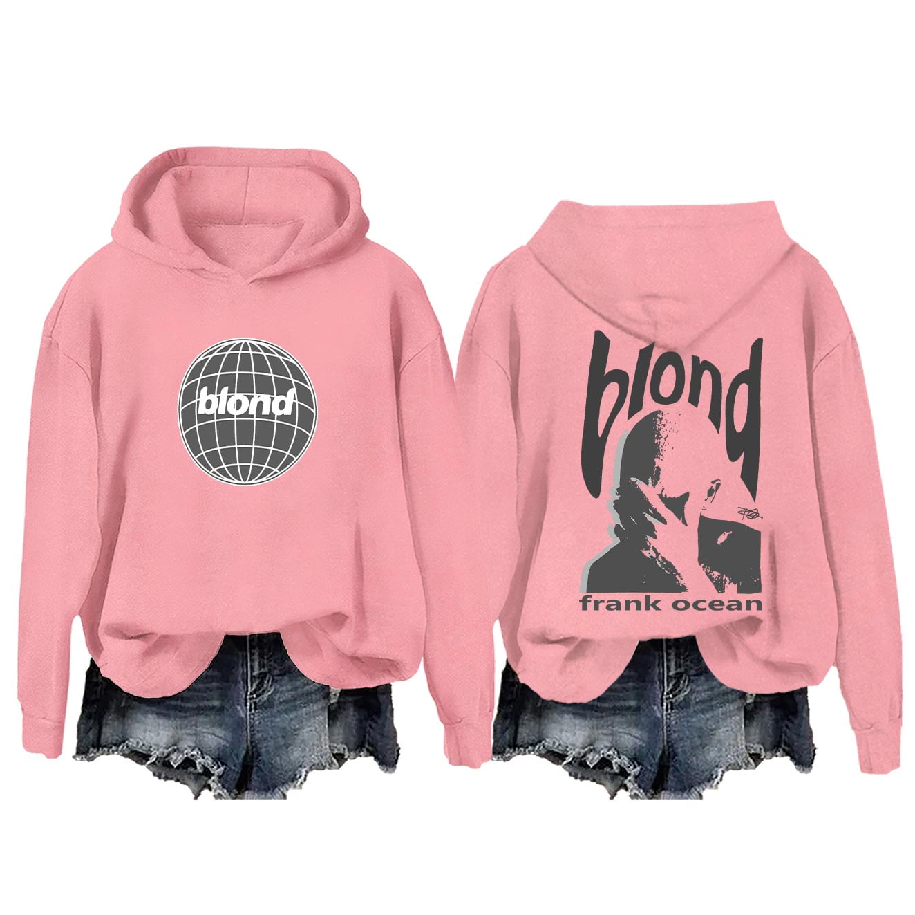 Frank Ocean Blond Hoodie, Frank Ocean Hoodie, Frank Ocean Blond Album Cover Hoodie, Blond Album ...