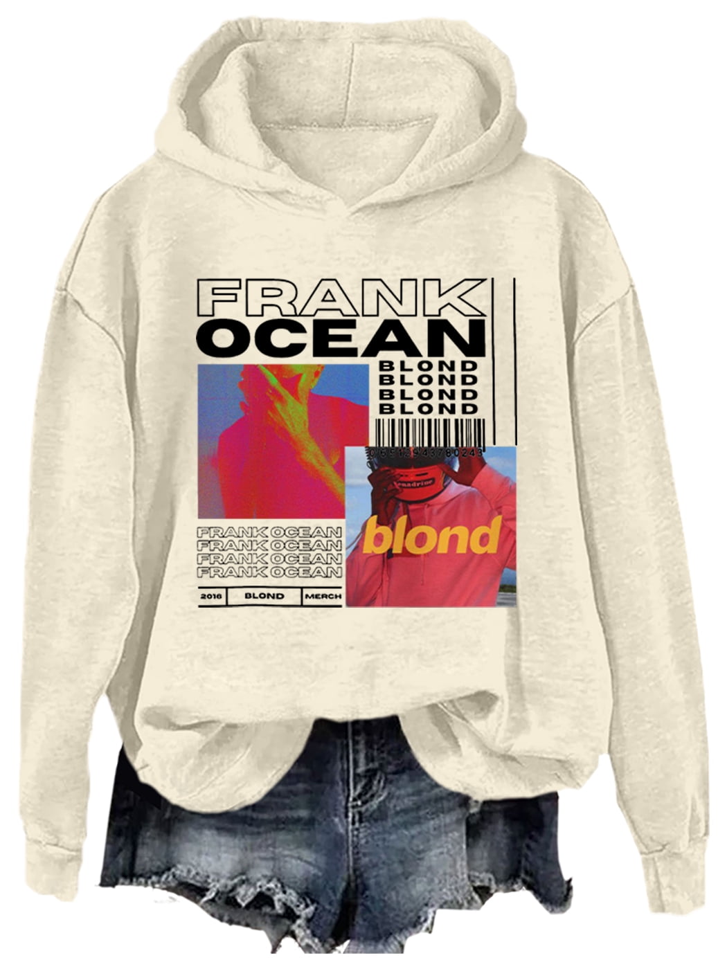 Frank Ocean Blond Hoodie, Frank Ocean Hoodie, Frank Ocean Blond Album Cover Hoodie, Blond Album ...