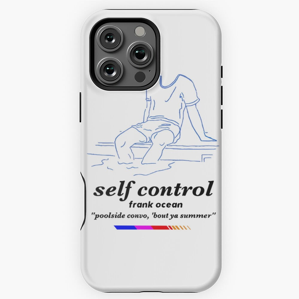 Frank Ocean Blond Self Control Song Phone Case for iPhone 16 15 14 13 ...