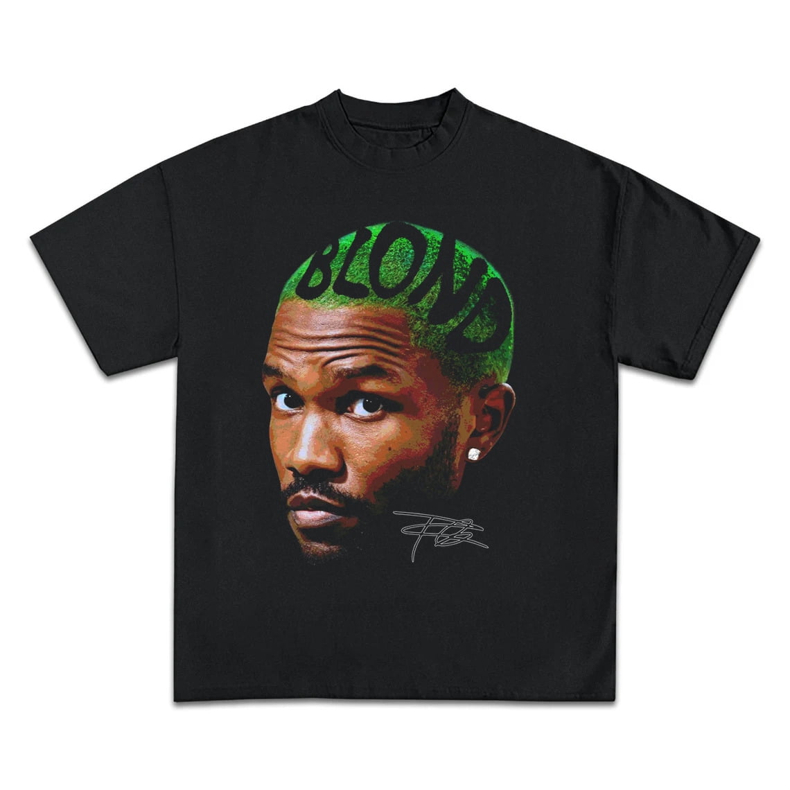 Frank Ocean Blonde Album Unisex Shirt Full Size With Signature