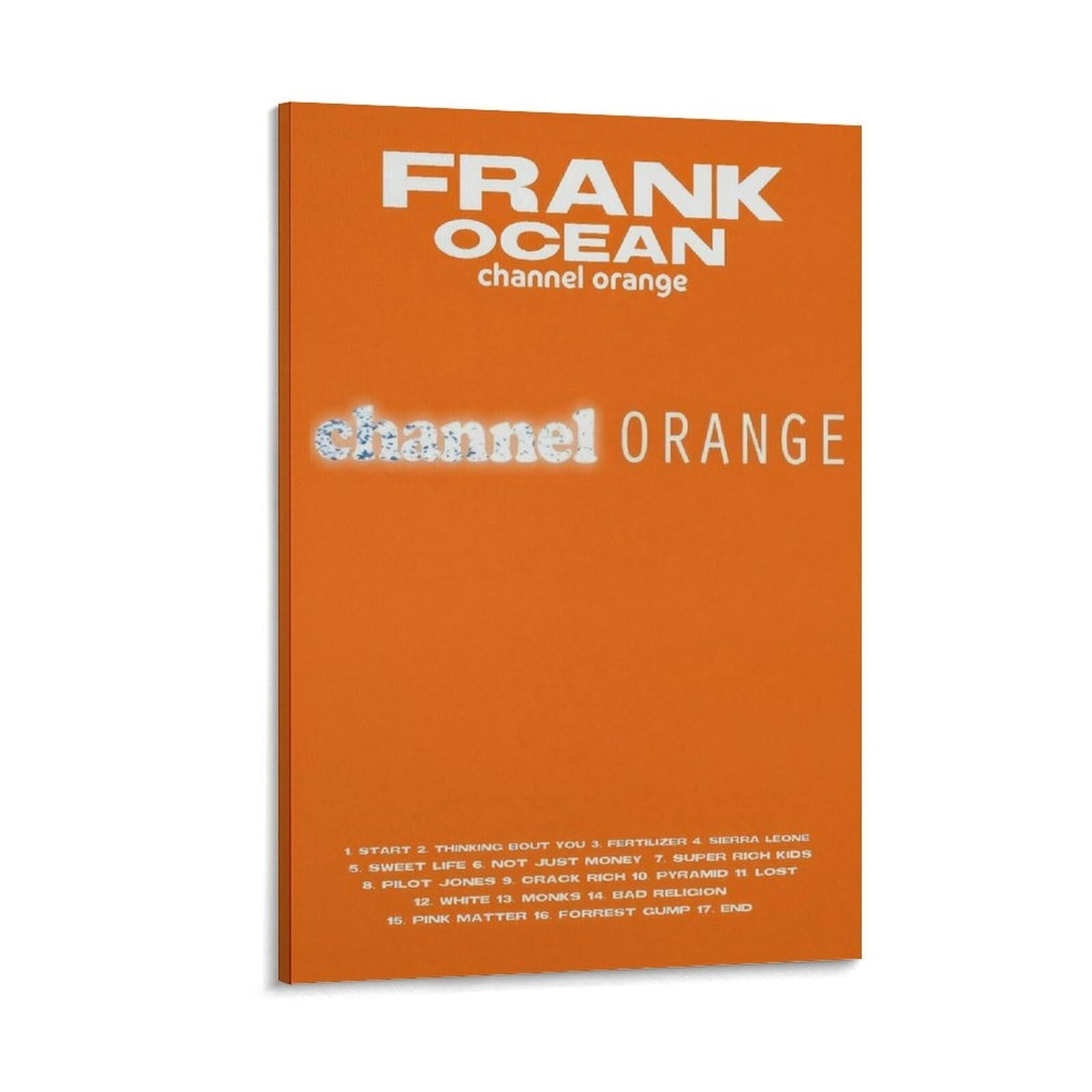 Frank Ocean - Channel Orange Album Posters Canvas Poster Bedroom ...
