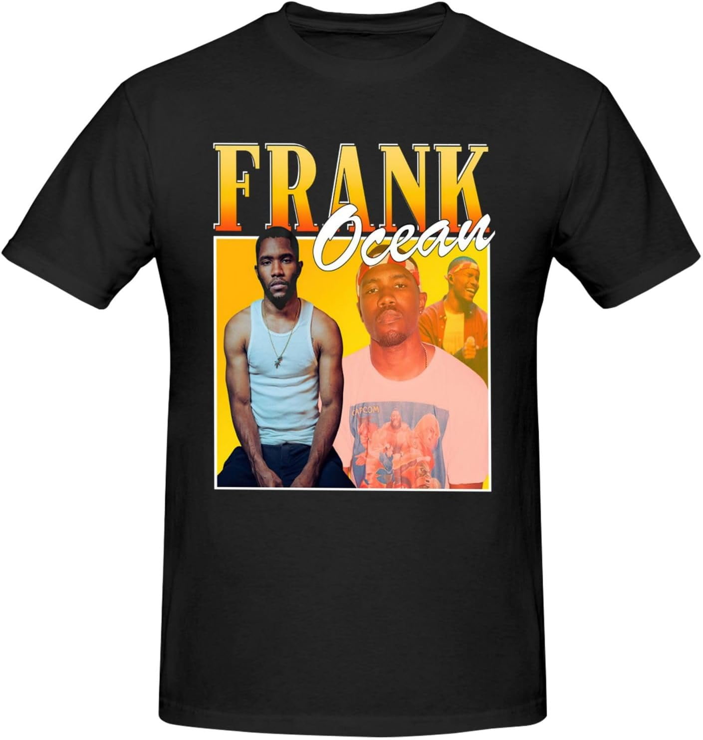 Frank Ocean Mens T-Shirt Casual Shirt Short Sleeves Shirt Vintage Style ...