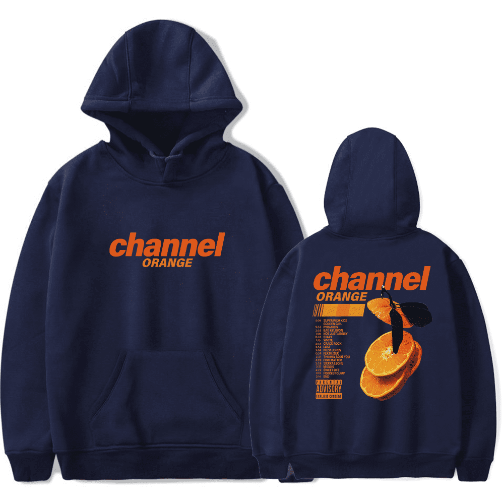 Frank Ocean Merch Hoodies Channel Orange Tracklist Hoodie Fashion Hip Hop Rapper Men Women ...