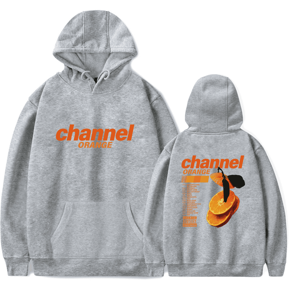 Frank Ocean Merch Hoodies Channel Orange Tracklist Hoodie Fashion Hip Hop Rapper Men Women ...