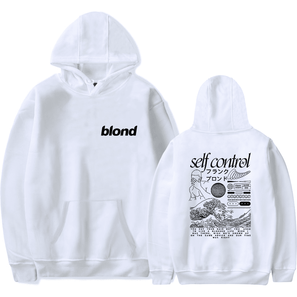 Frank Ocean Merch Hoodies Self Control Hoodie Fashion Hip Hop Rapper ...