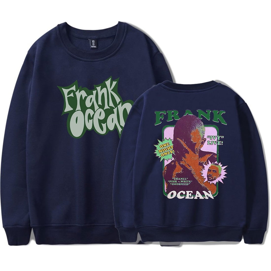 Frank Ocean Merch Long Sleeve Sweatshirt Crewneck Rapper Clothes For ...