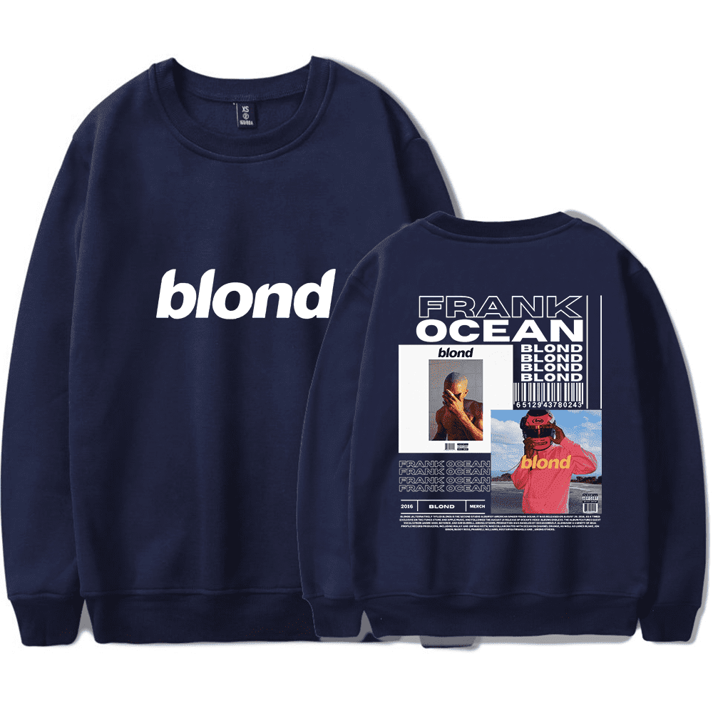 Frank Ocean Merch Sweatshirt Bloode Blood Album Cover Hoodie Long-sleeve Fashion Hip Hop Rapper ...