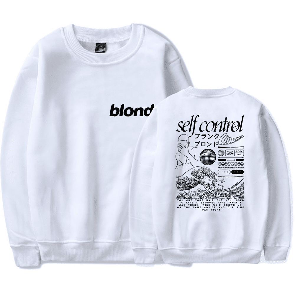 Frank Ocean Merch Sweatshirt Self Control Hoodie Long-sleeve Fashion ...