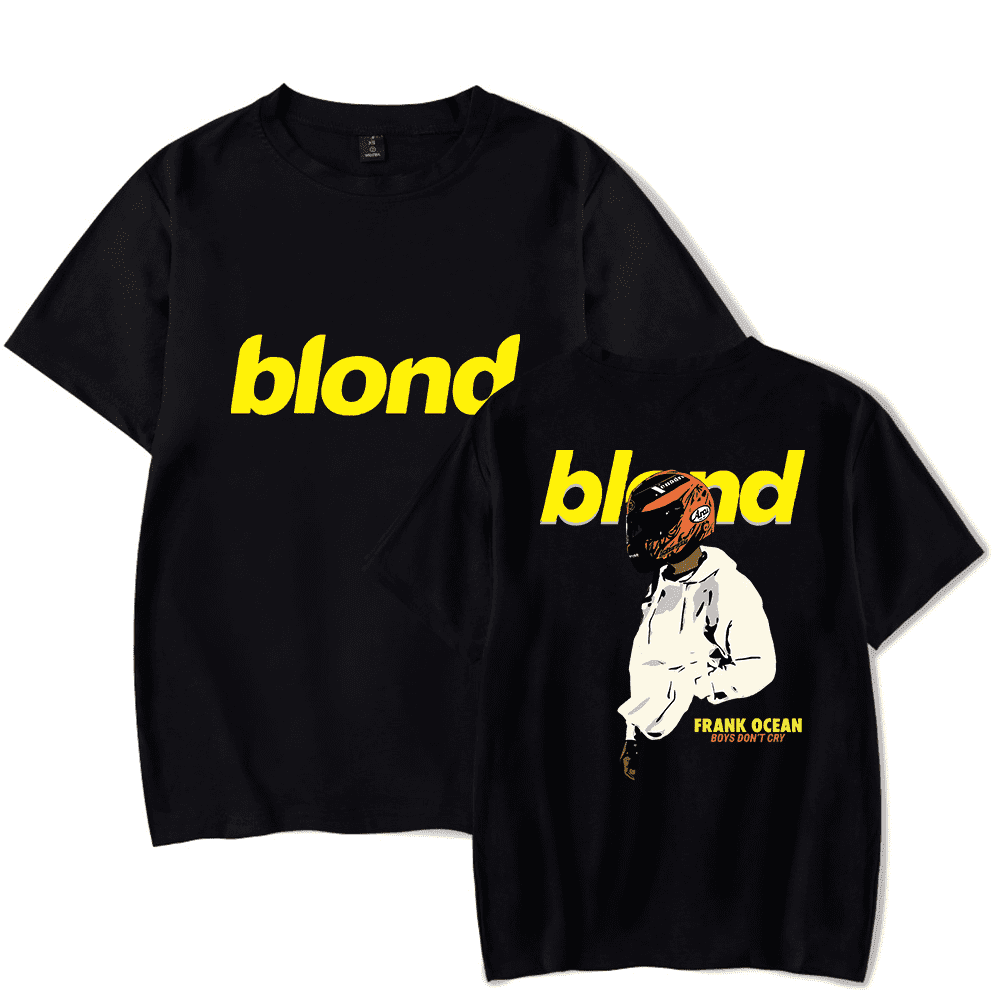 Frank Ocean Merch T Shirt Blond Blonde Boy Dont Cry Tee Fashion Hip Hop ...