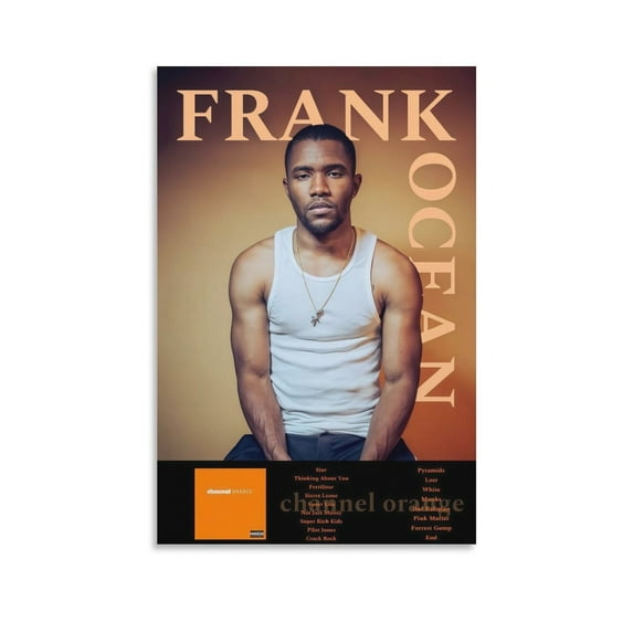 Frank Ocean Poster (5) Wall Art Poster Scroll Canvas Painting Picture ...