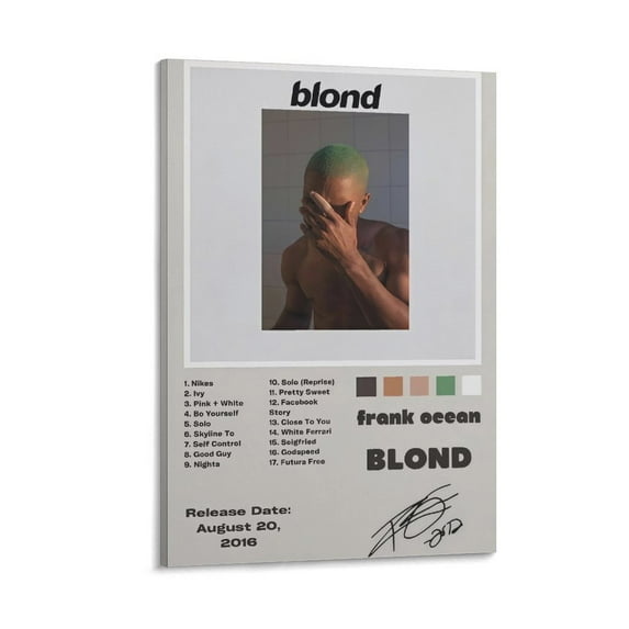 Frank Ocean Poster (6) Picture Print Canvas Poster Wall Paint Art ...