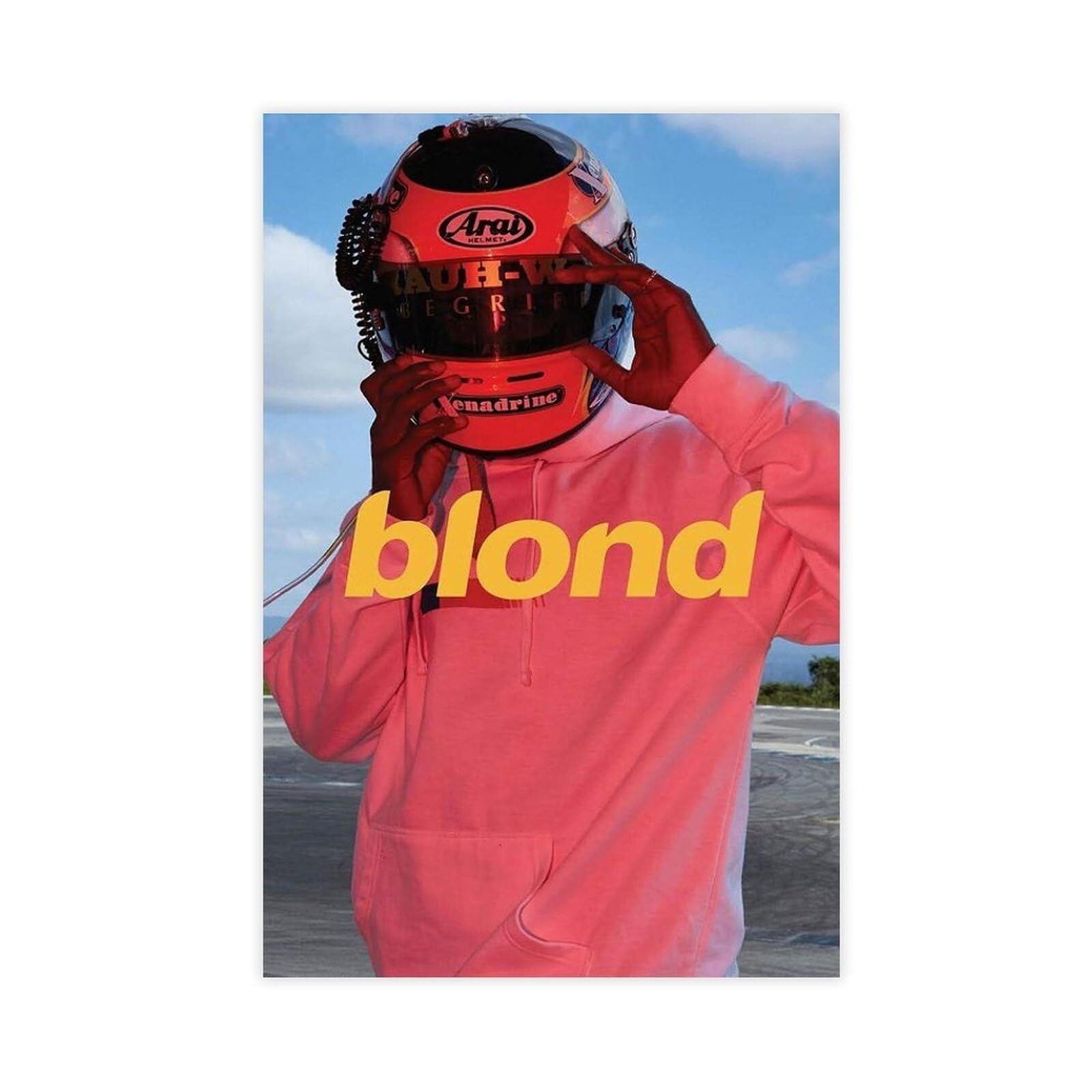 Frank Ocean Poster (7) Blonde Rapper Music Album Cover Canvas Poster ...
