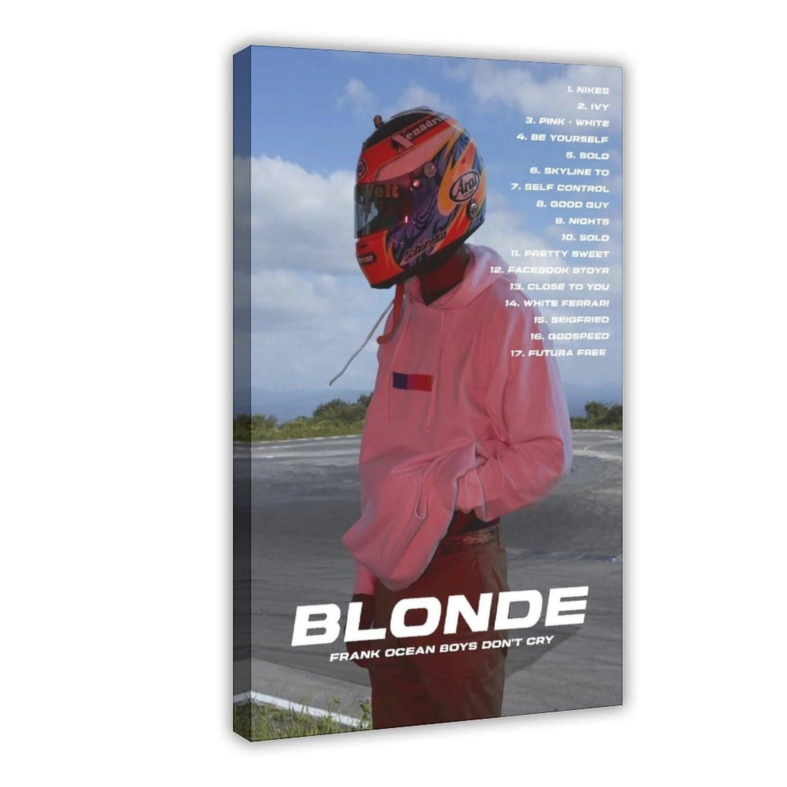Frank Ocean Poster (8)Blonde Rapper Music Album Cover Canvas Poster ...