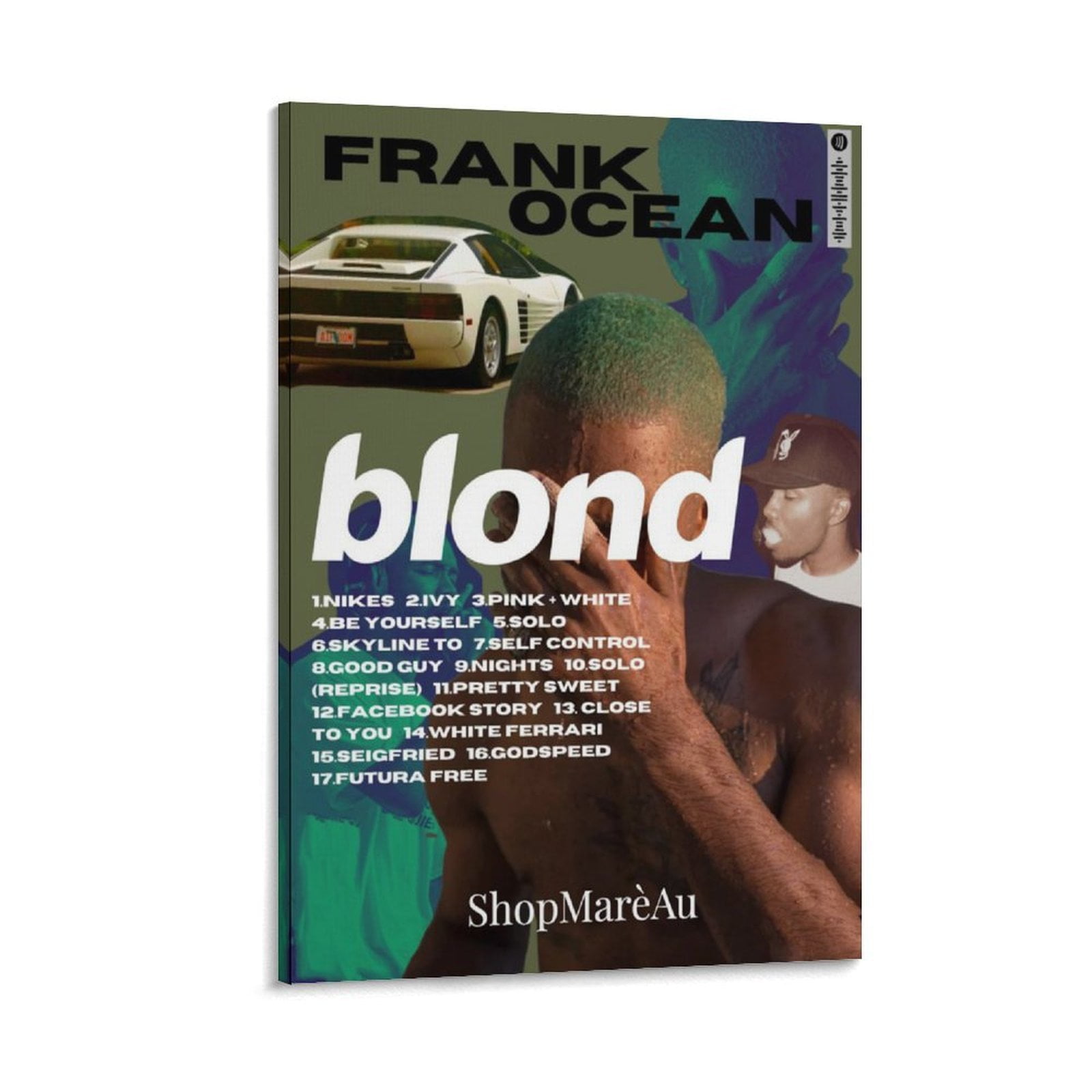 Frank Ocean Poster Blond 1 Picture Print Canvas Poster Wall Paint Art ...