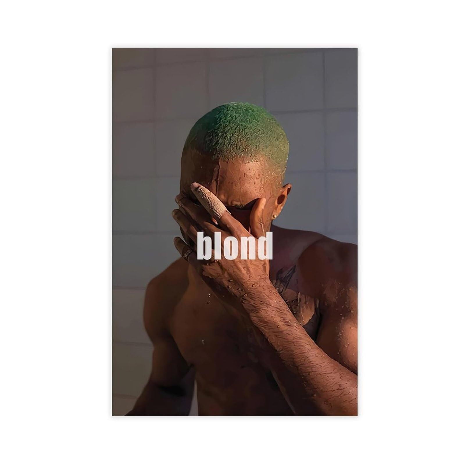 Frank Ocean Poster Blonde Album Cover Posters Rap Music Poster Wall Art ...