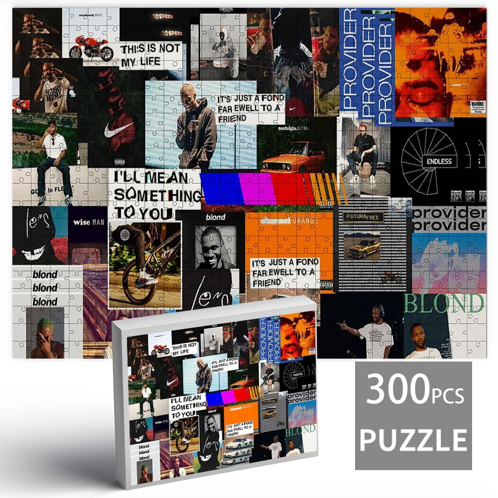 Frank Ocean Puzzles for Adults 300 Pieces Jigsaw Challenging Game ...