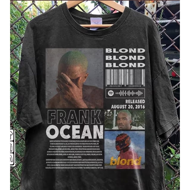 Frank Ocean Rap Music Merch Shirt, Blond Album Rap 90S Tee, Tour Rapper ...