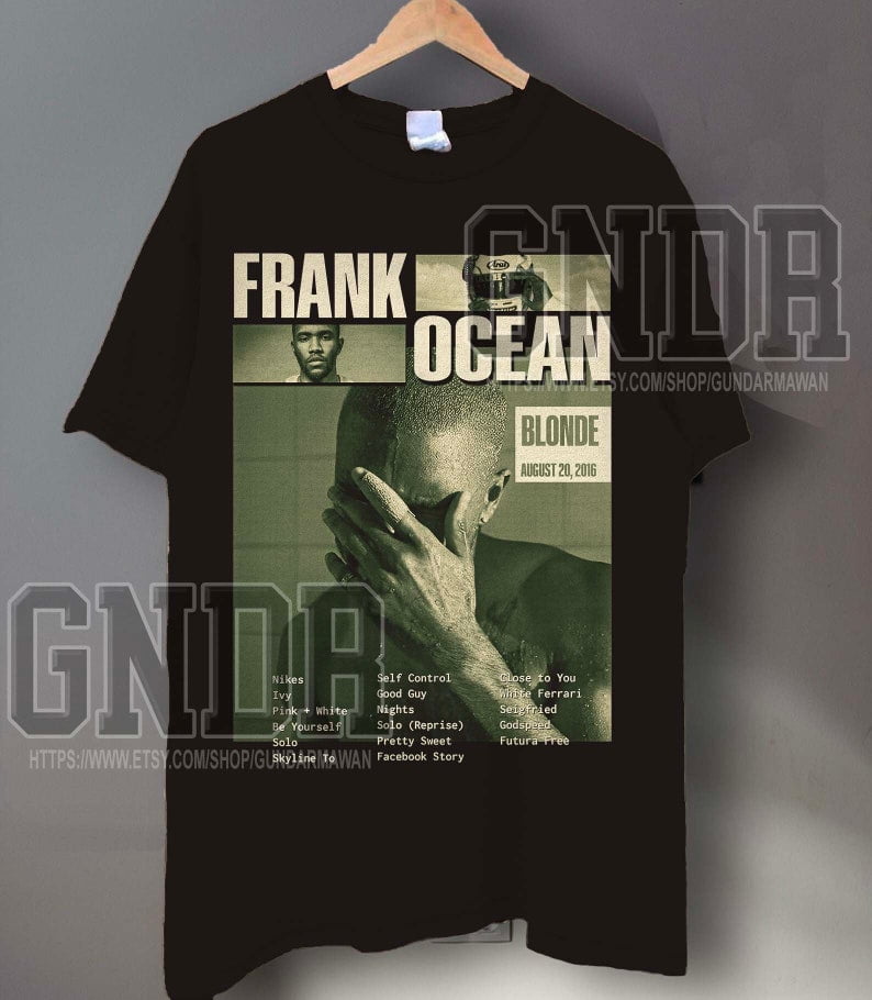 Frank Ocean Vintage 90s Tshirt, Frank Ocean Blond Shirt, Frank Ocean ...