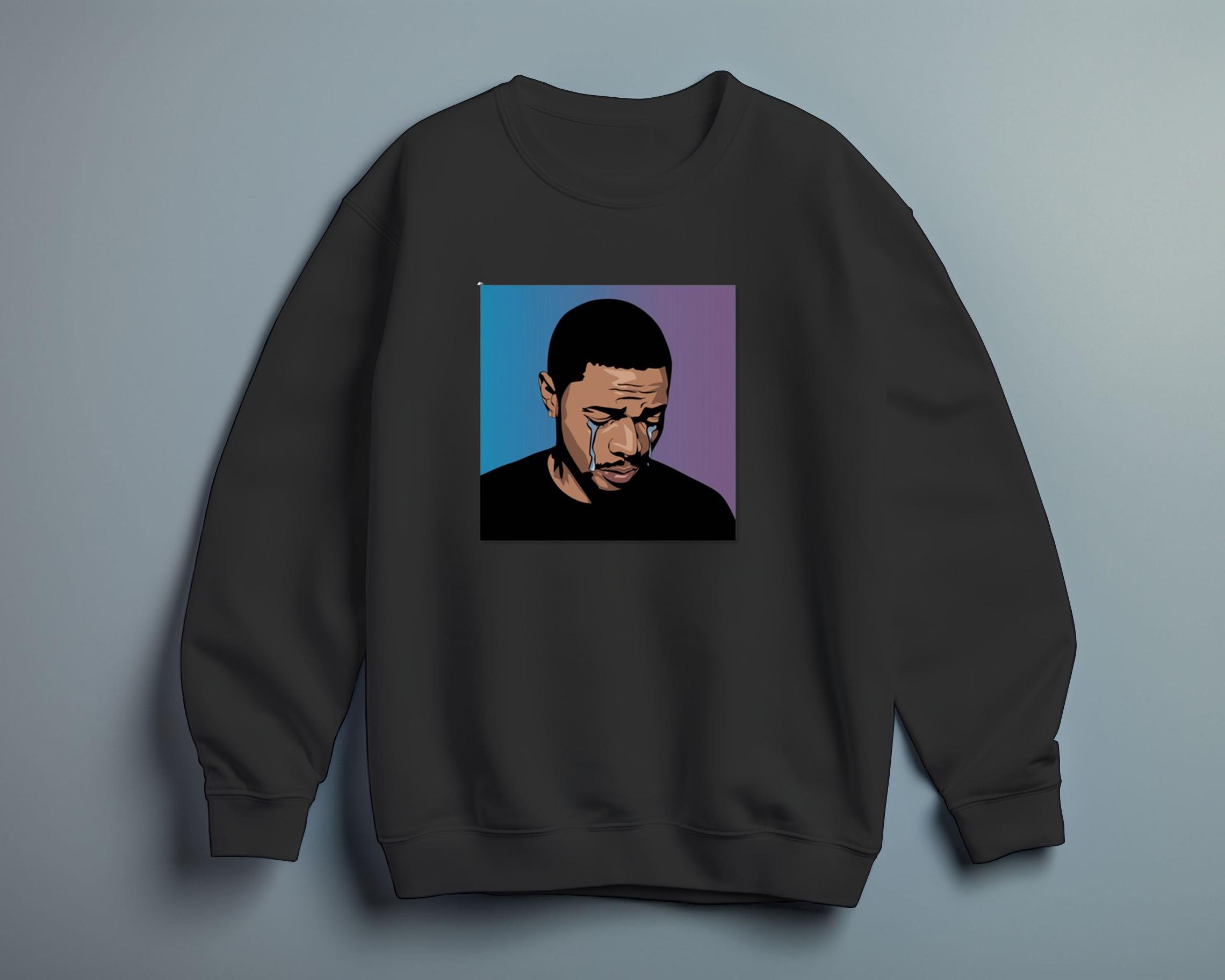 Frank Ocean crying sweasweat shirt - Walmart.com