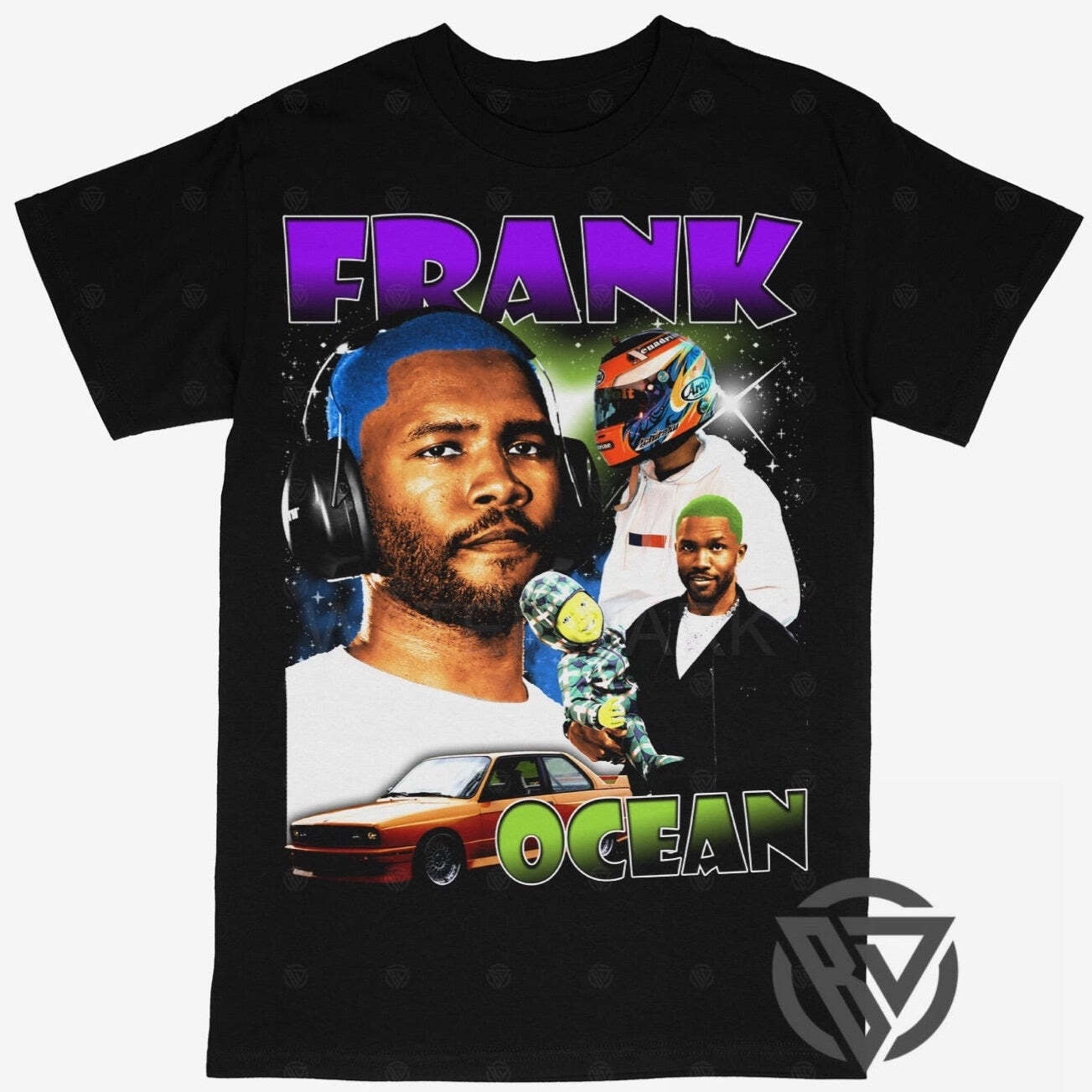 Frank Ocean t-shirf Hip Hop Rap Style Concert Tour Music Artist ...