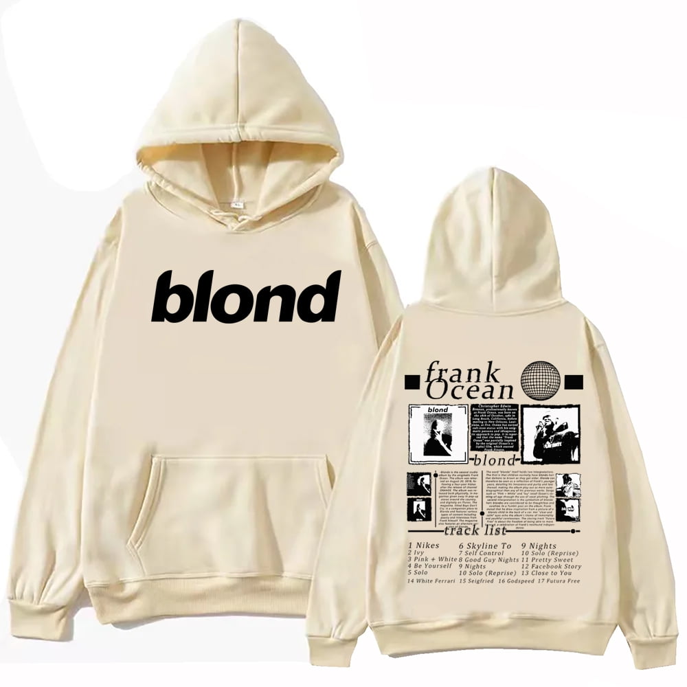Frank Rapper Ocean Hoodie Blond Frank Ocean Merch Pullover Sweatshirt ...
