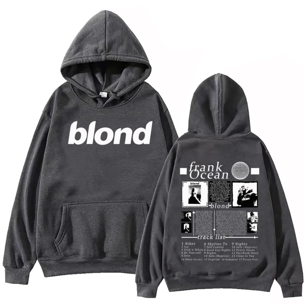 Frank Rapper Ocean Hoodie Frank Blond Ocean Merch Pullover Sweatshirt Hoodies Fans Clothes ...