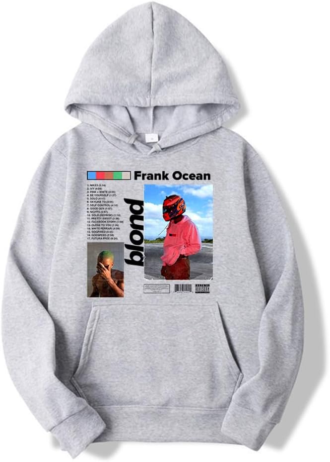 Frank Rapper Ocean Hoodie Frank Blond Ocean Merch Pullover Sweatshirt Hoodies Fans Clothes ...