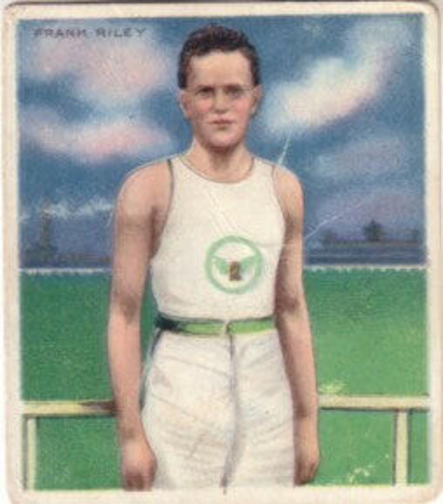 Frank Riley 1910 MECCA T218 Champion Athlete and Prize Fighter Series ...
