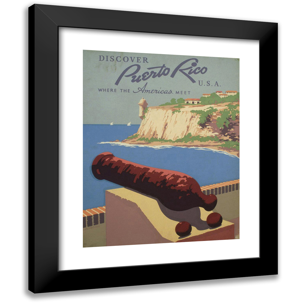 Frank S. Nicholson 12x14 Black Modern Framed Museum Art Print Titled ...