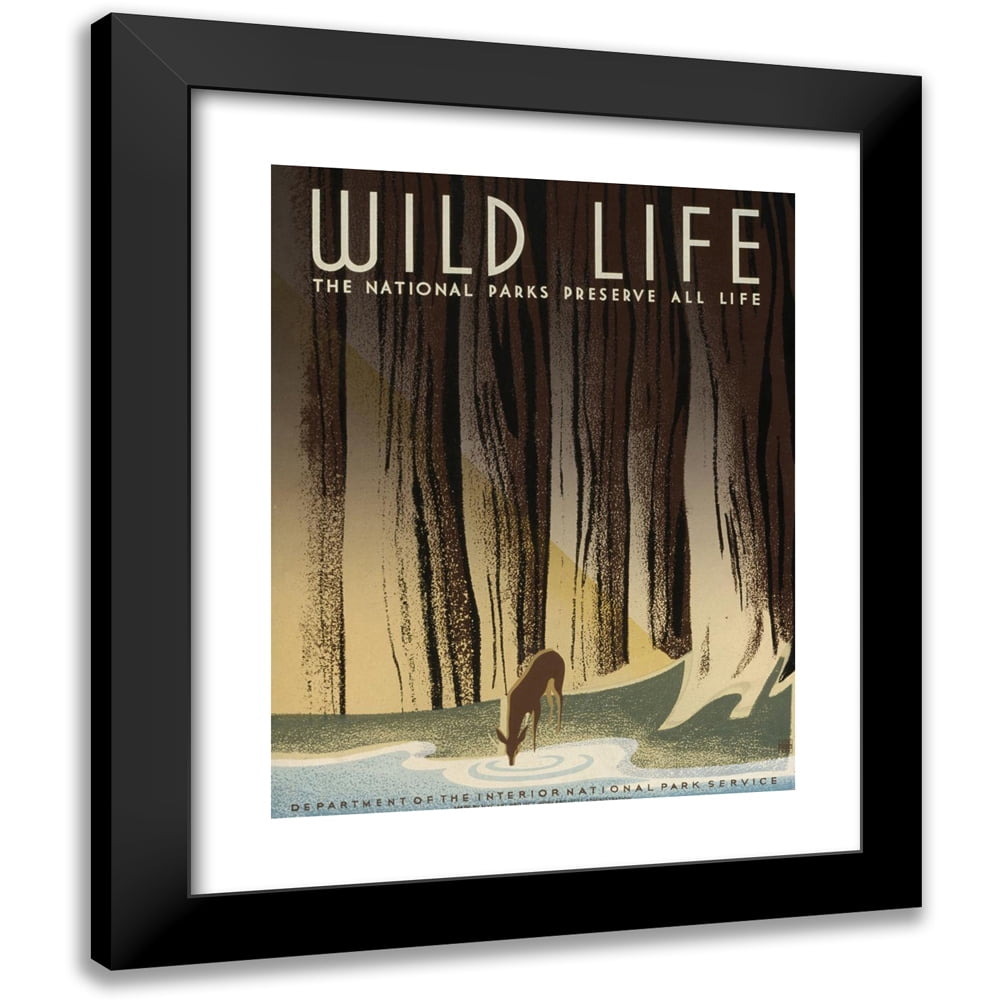 Frank S. Nicholson 12x14 Black Modern Framed Museum Art Print Titled ...