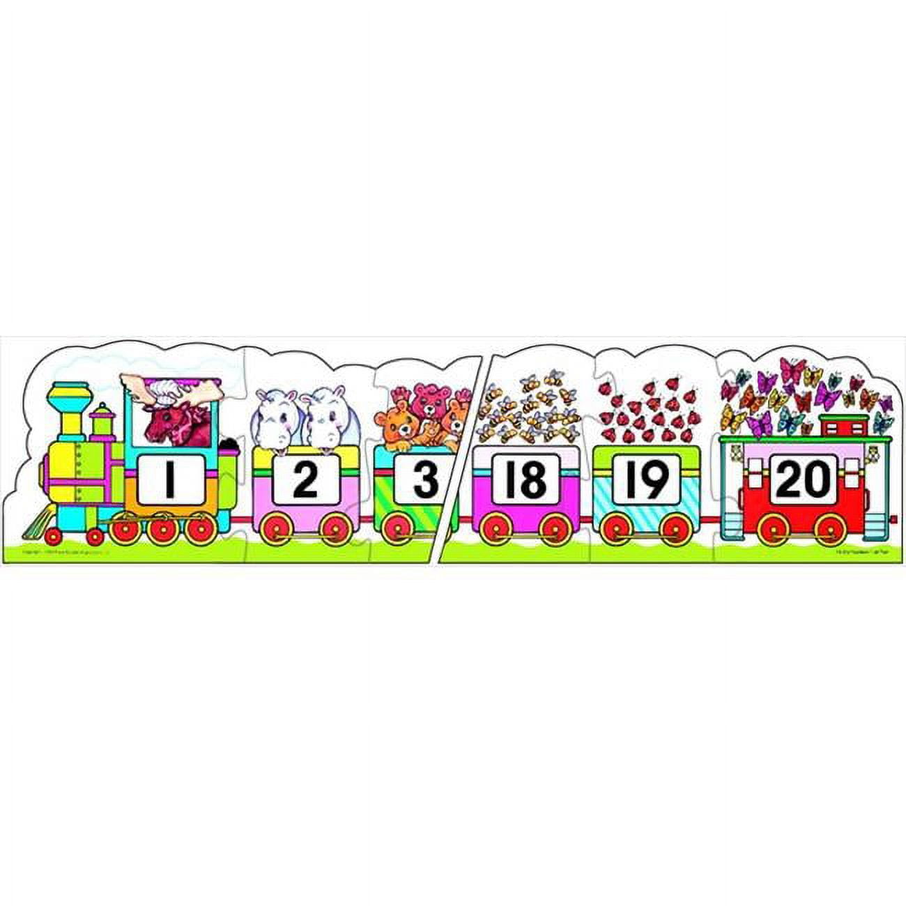 Frank Schaffer 082926 Number Train Giant Floor Puzzle Walmart