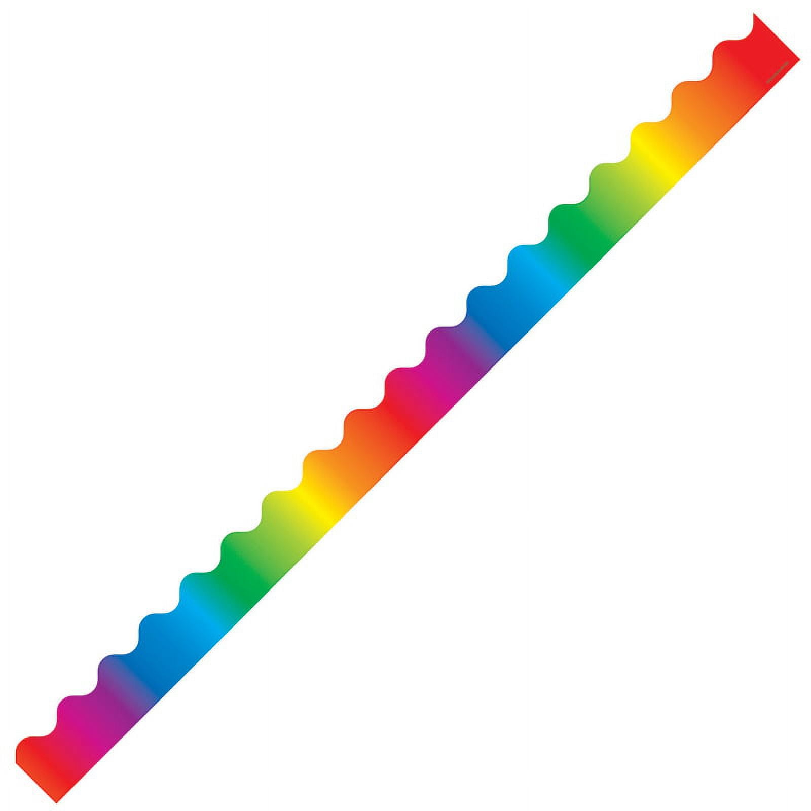 BORDER RAINBOW SCALLOPED - Walmart.com