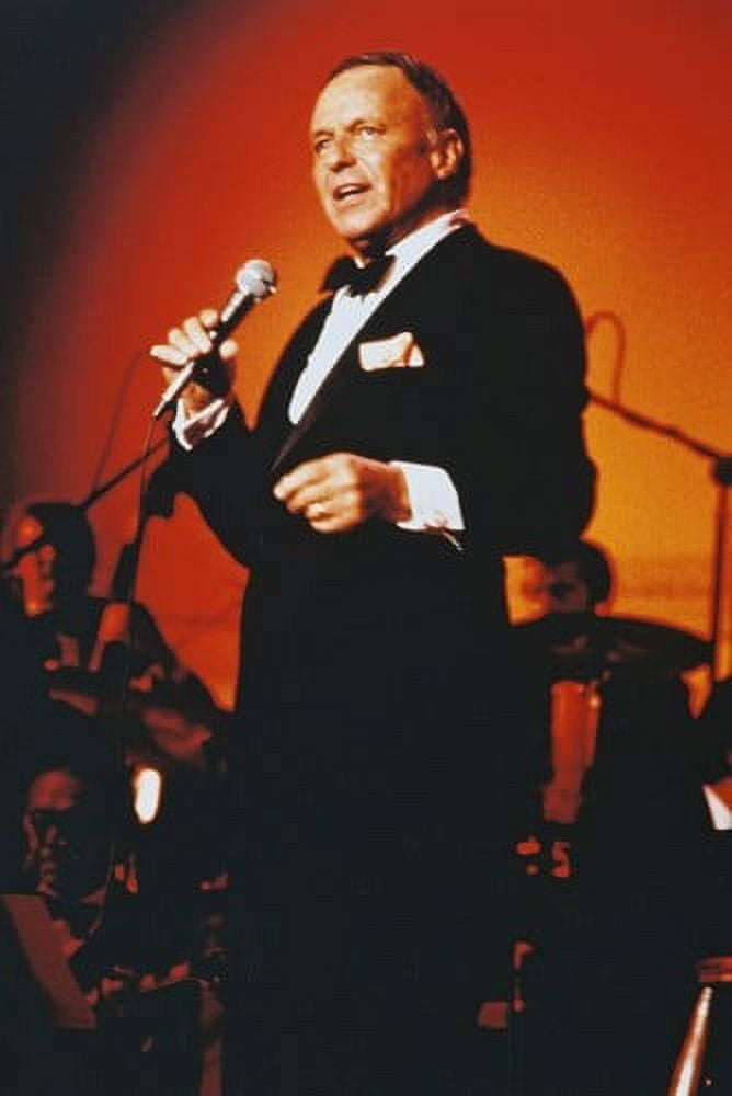 Frank Sinatra 24x36 Poster great concert pose - Walmart.com